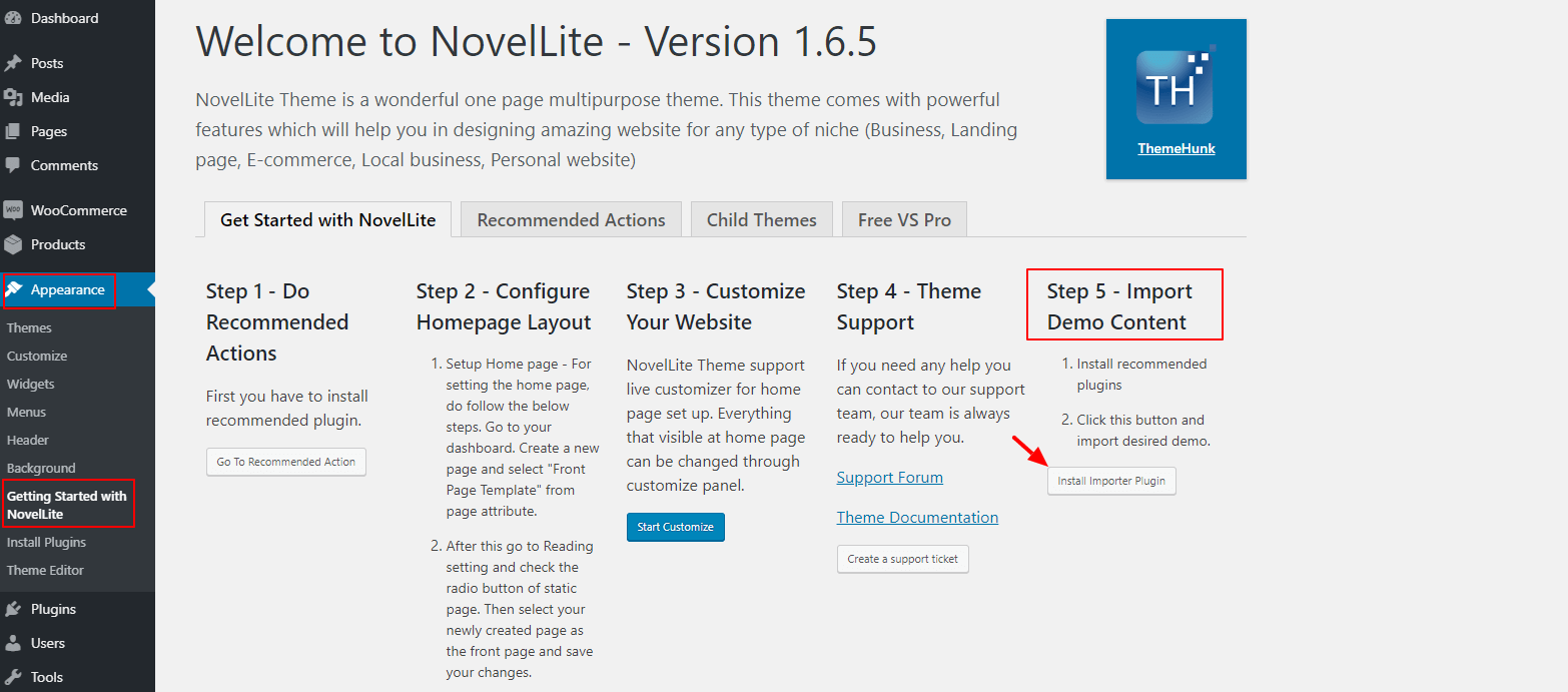 NovelLite Theme - Themehunk WordPress Responsive Theme