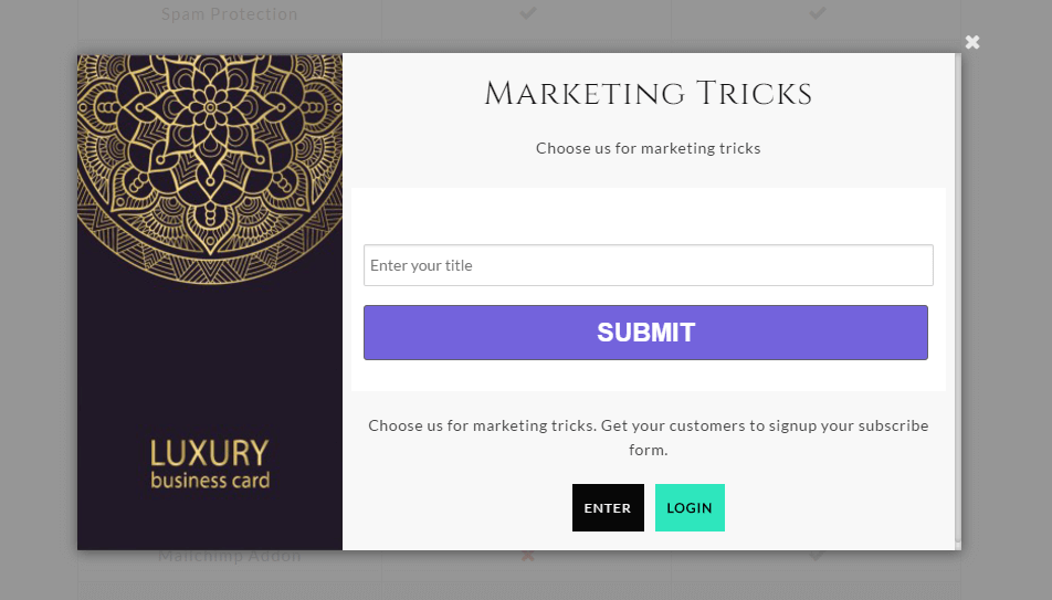 Lead form Builder Pro - ThemeHunk WordPress Responsive Theme