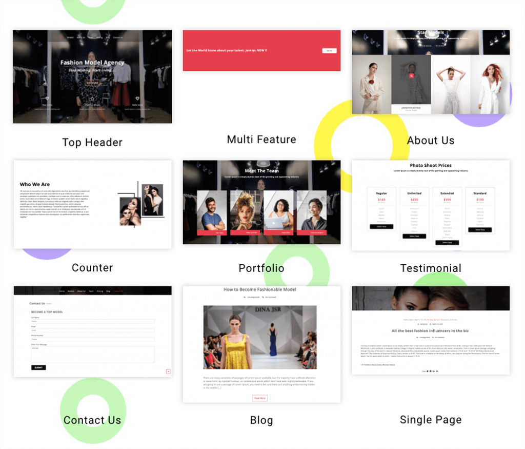 Fashion Model Agency - WordPress Themes And Templates | Themehunk