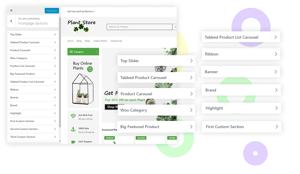 Plant Store - Best WooCommerce Theme Template For Plant Website 2025