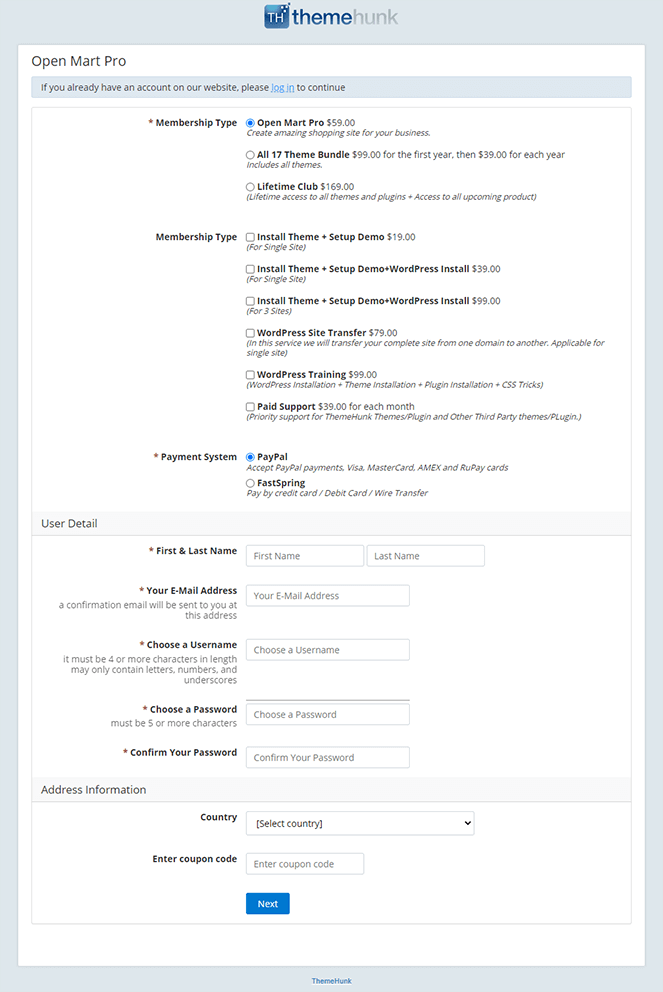 Open Mart - ThemeHunk Responsive WordPress Themes