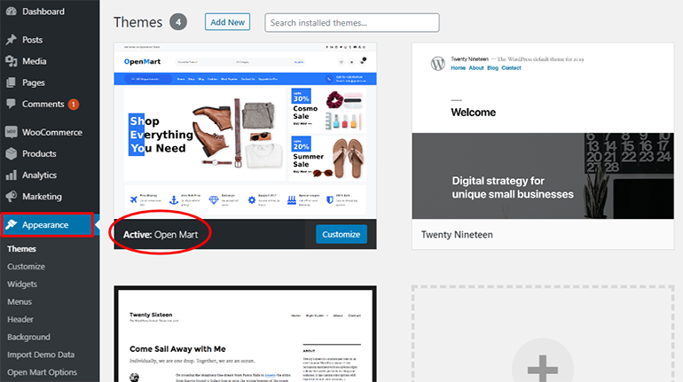 Open Mart - ThemeHunk Responsive WordPress Themes