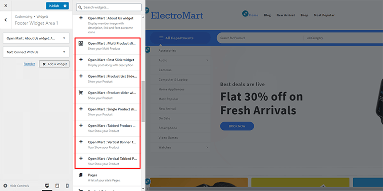 Open Mart - ThemeHunk Responsive WordPress Themes