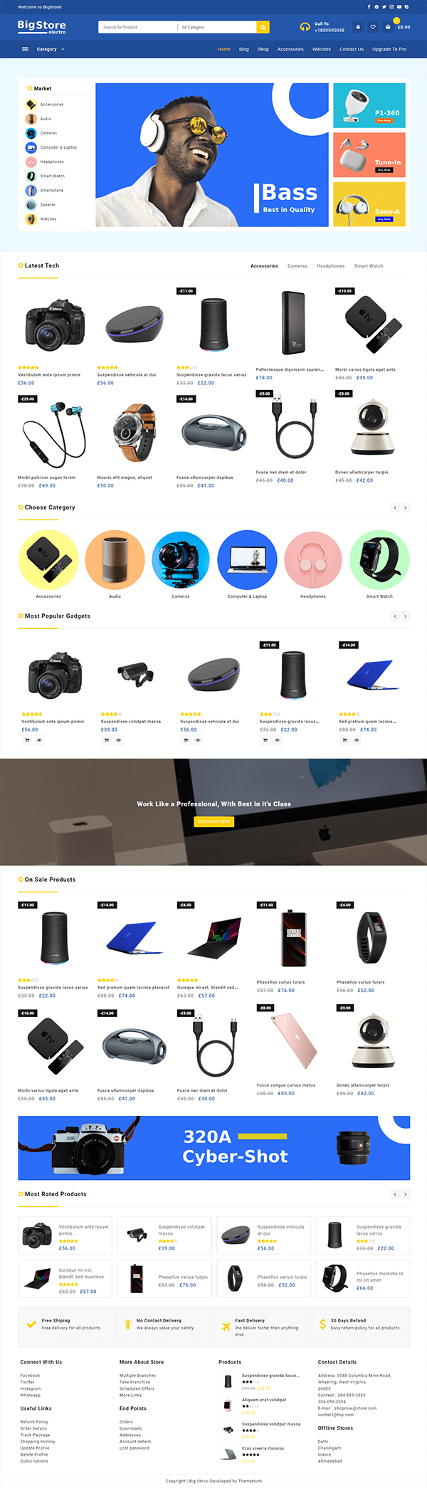 Big Store - eCommerce WordPress Theme