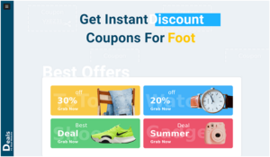 Coupon And Deals Elementor Template Kit For WordPress By ThemeHunk