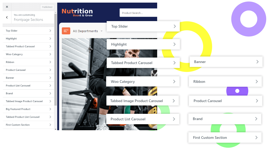 Nutrition Supplements WordPress WooCommerce Theme Template