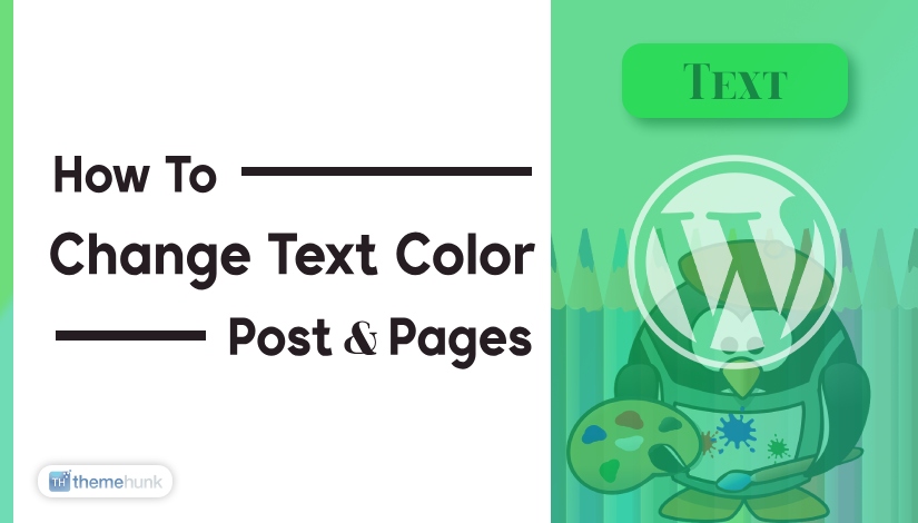 Text Color - ThemeHunk