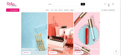 Nyka Mania- WordPress Theme Template For Cosmetic Products 2026
