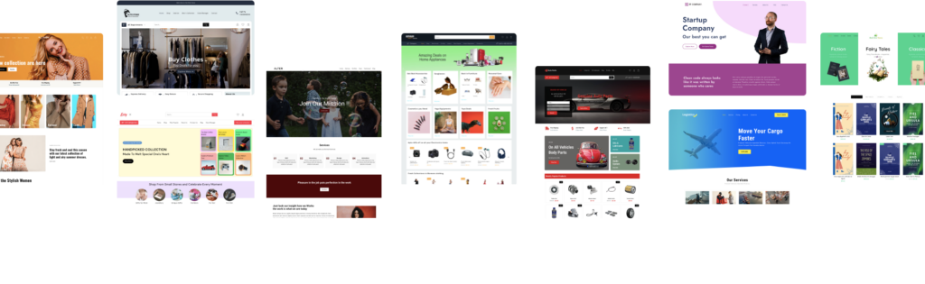 20+ Multivendor Website Templates And Designs 2025