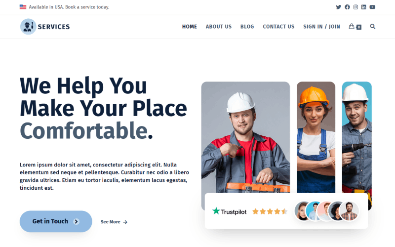 12 Best Maintenance Services Theme & Templates 2026