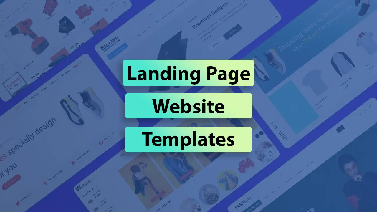 50+ Landing Page Templates and Designs Free Download 2026