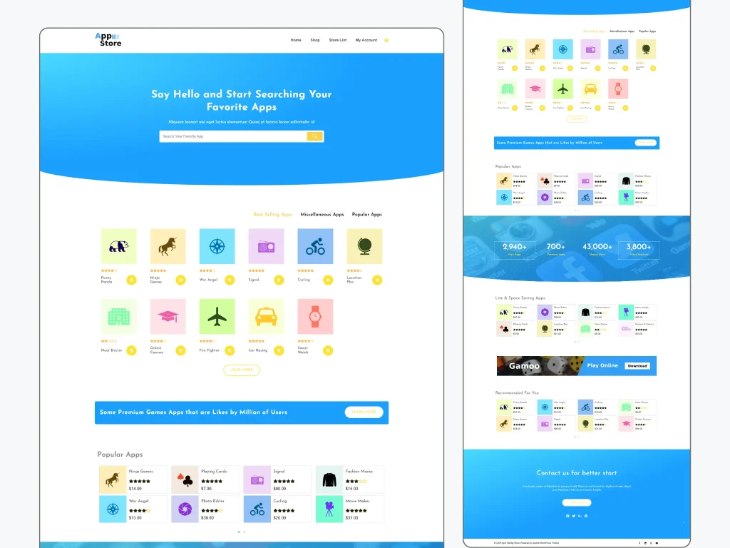 App Selling Store - Best WordPress Theme Template For Apps Website 2026