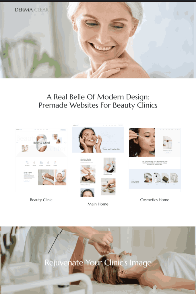 14 Best Skin Care & Personal Care Website Templates 2025
