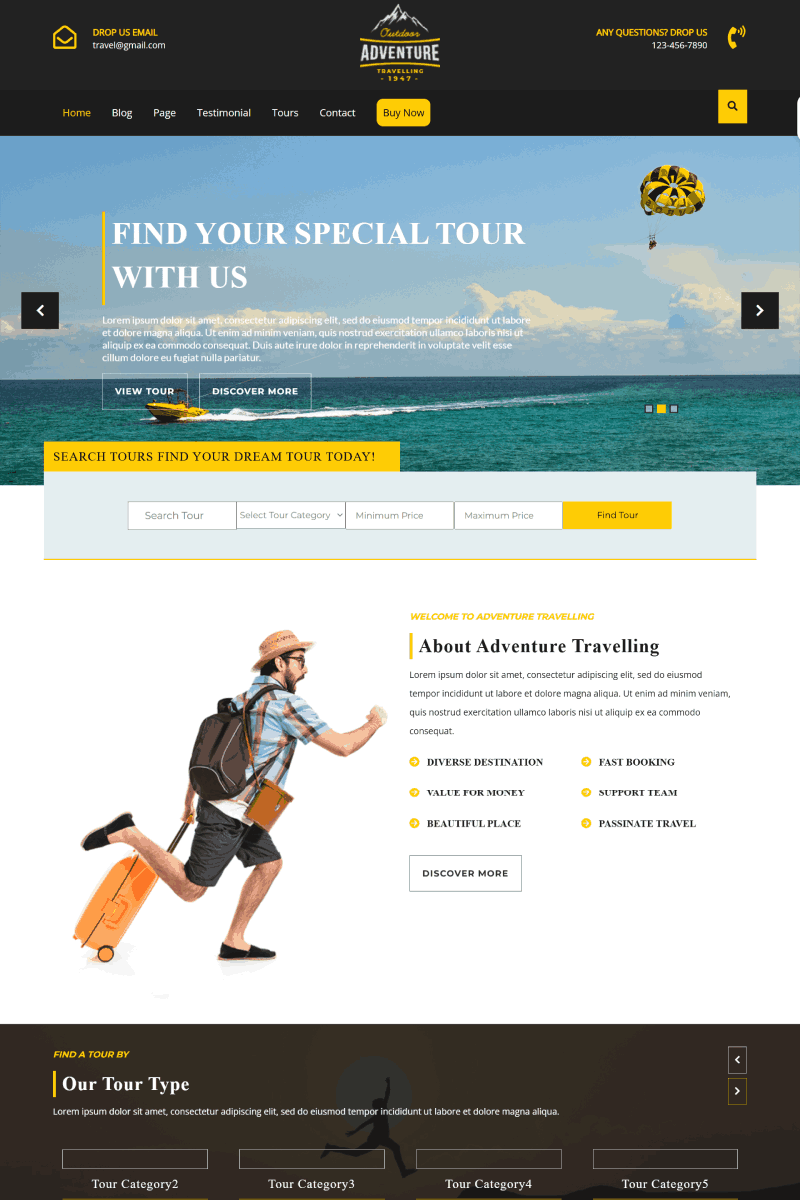 13 Best Tour & Travel Company Website Themes And Templates 2024