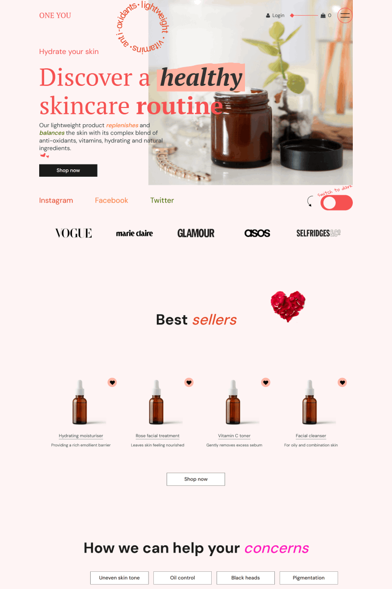 14 Best Skin Care & Personal Care Website Templates 2025