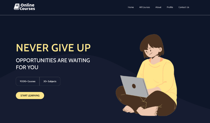 Online ELearning Courses - Elementor Template Kit 2025