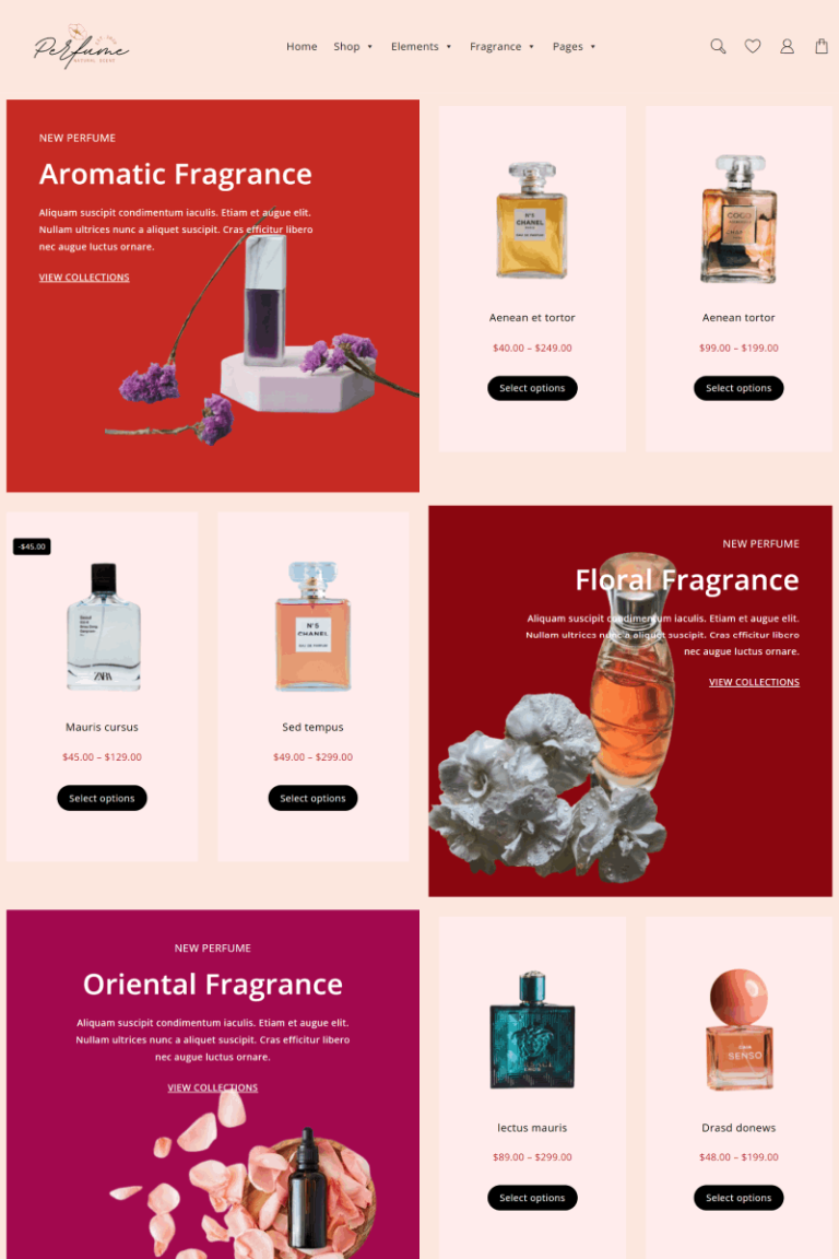 16 Best Perfume Website Themes And Templates For WordPress