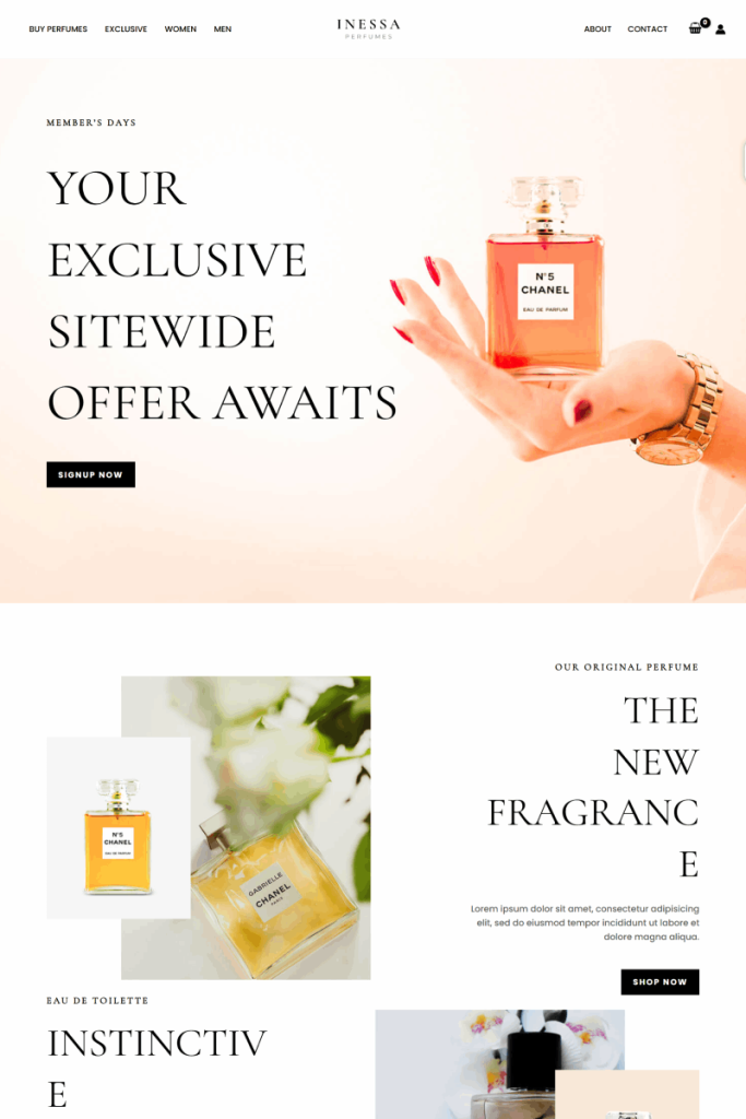 16 Best Perfume Website Themes And Templates For WordPress 2026