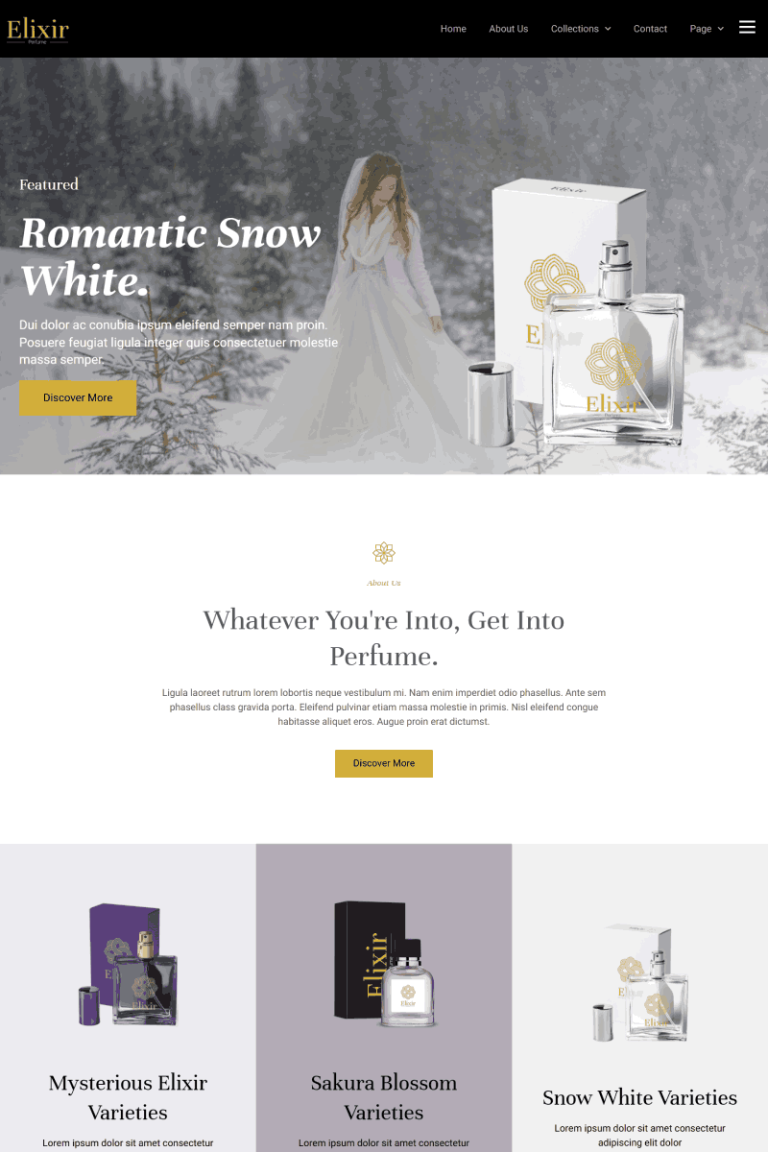 16 Best Perfume Website Themes And Templates For WordPress