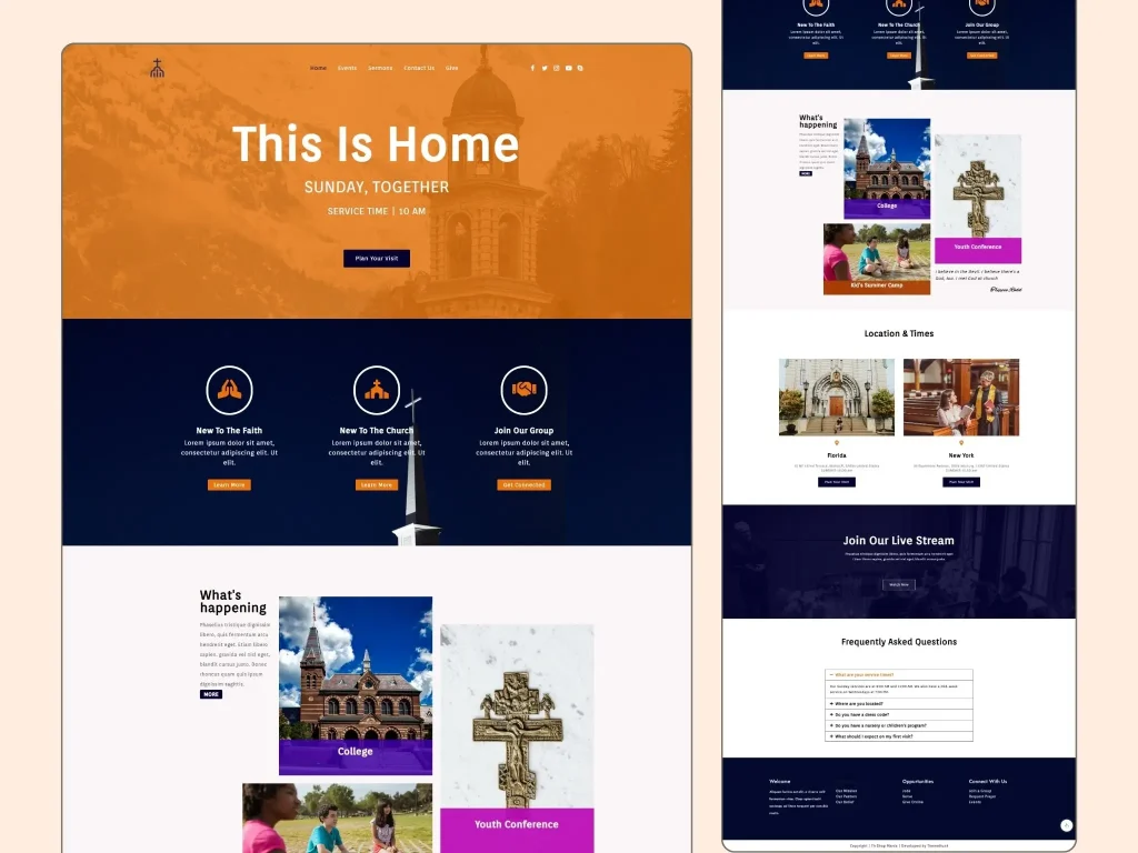 Church- WordPress Theme Template For Church 2026