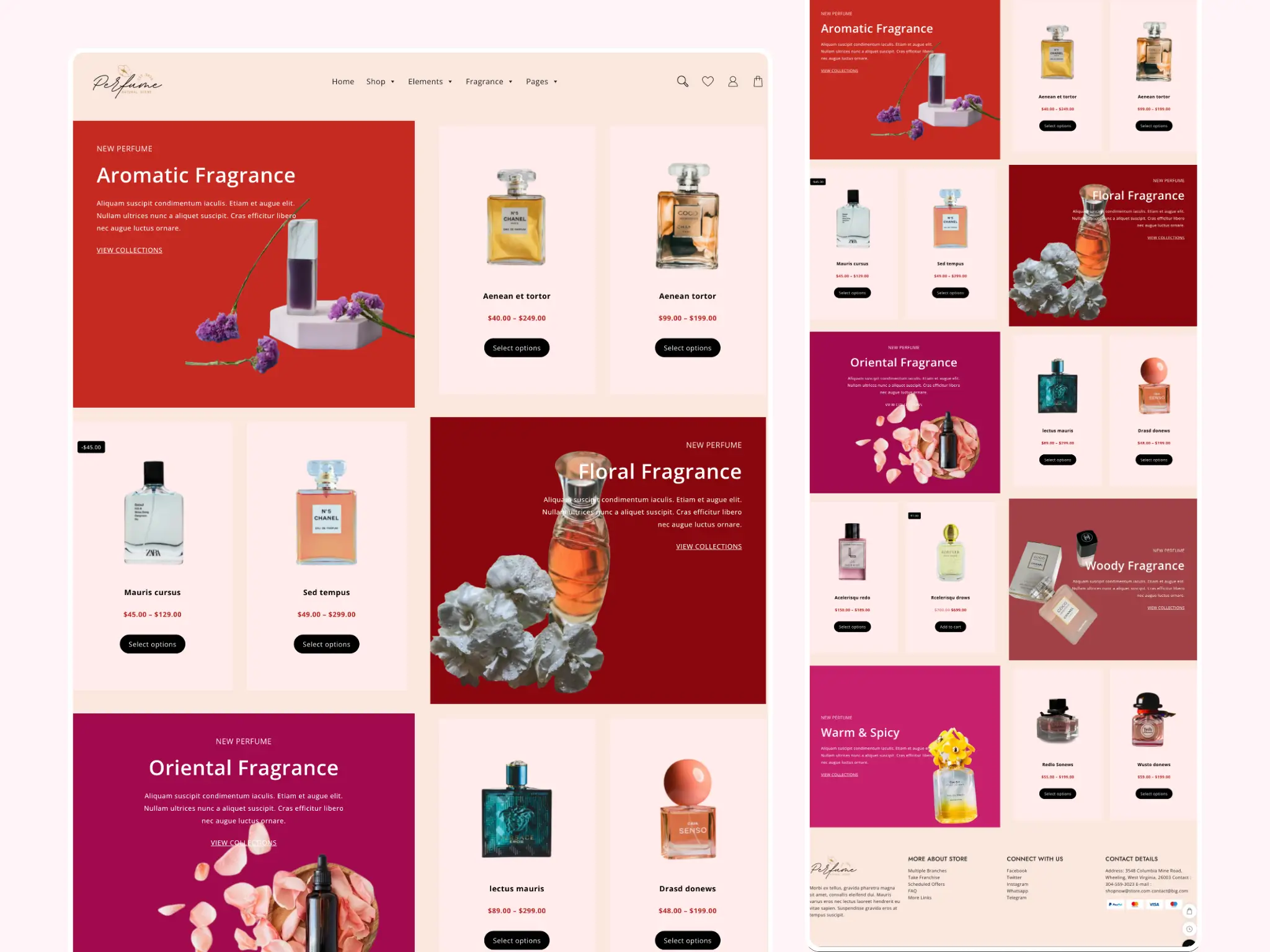 Perfume Mania- WooCommerce Theme Template For WordPress 2025