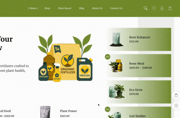 Fertilizer- Website Template For Fertilizer, And Agricultural Companies
